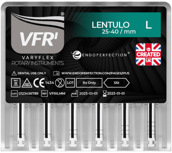 VFRI VaryFlex Lentulo – VaryFlex Range from Endoperfection